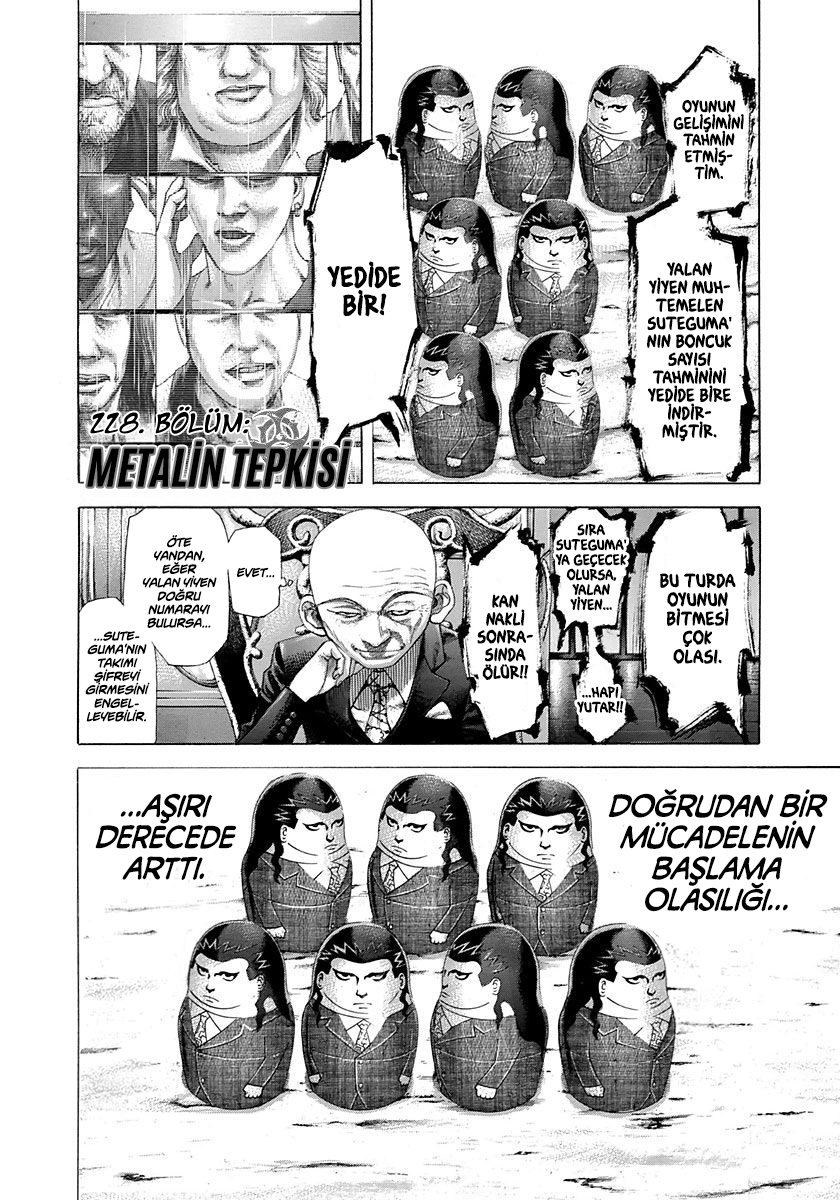 Usogui - Usogui 228 - Tortuga Çeviri